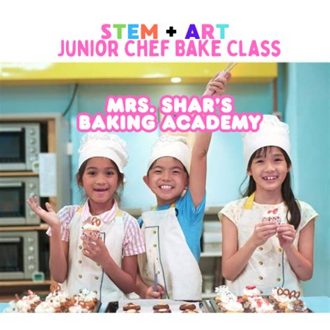 Stem Art Bake Class Saturday Classes Series Level 1 Mrs Shars