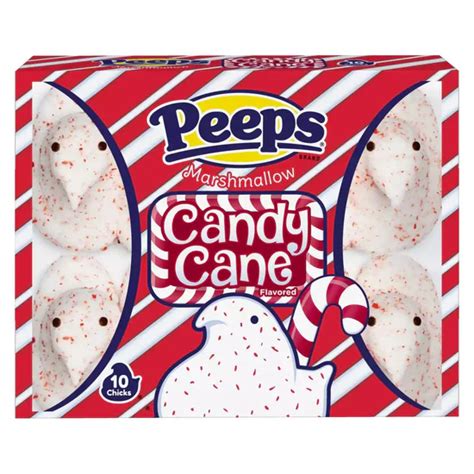 Candy Peeps Marshmallow Candy Cane Chicks 85gr Poppular