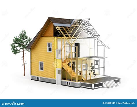 Architect Design With Globe Structure Vector Illustration