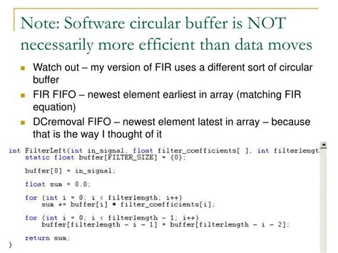 PPT Software And Hardware Circular Buffer Operations PowerPoint Presentation ID