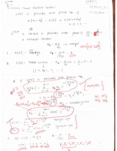 Dft Its Lecture Notes On Discrete Fourier Transform Their Various