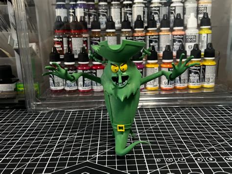Spongebob Halloween Flying Devil Assembled Figure By Cc Makerworld