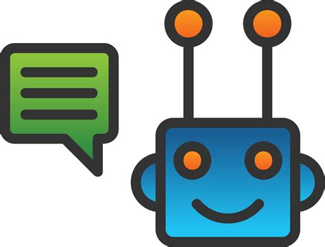 Chatbot Vector Icon Design 16497567 Vector Art At Vecteezy