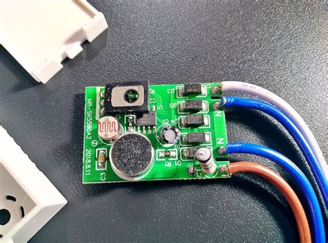 Acoustic Light Sensor Switch Module