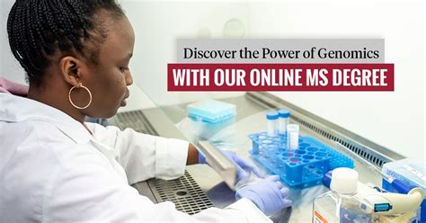 Saint Josephs University On Linkedin Master Of Science In Genomics