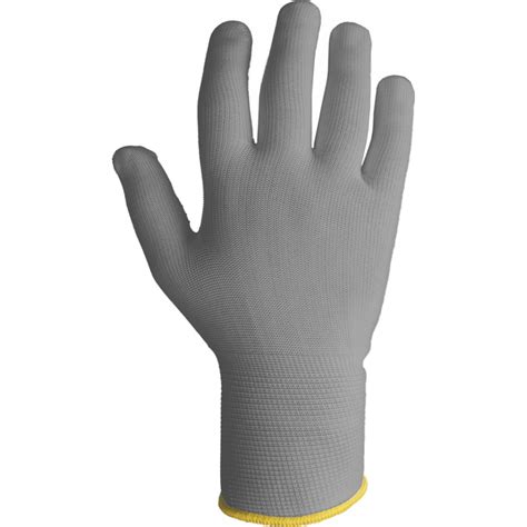 Бесшовные перчатки из нейлона Jeta Safety размер 8/M, серые, JS011ng ...