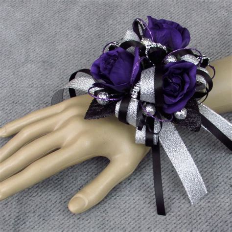 Purple Corsage Etsy