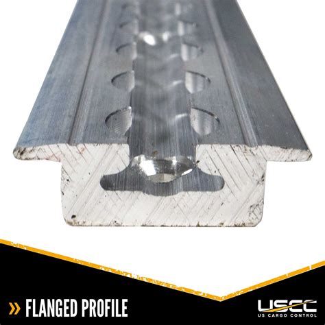 12 Flanged L Track Aluminum