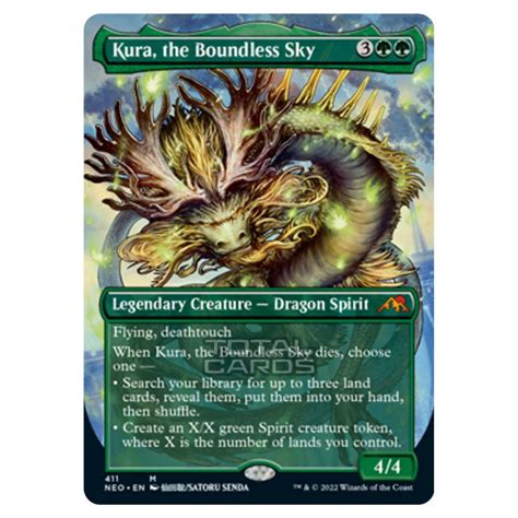 Magic The Gathering Kamigawa Neon Dynasty Kura The Boundless Sk