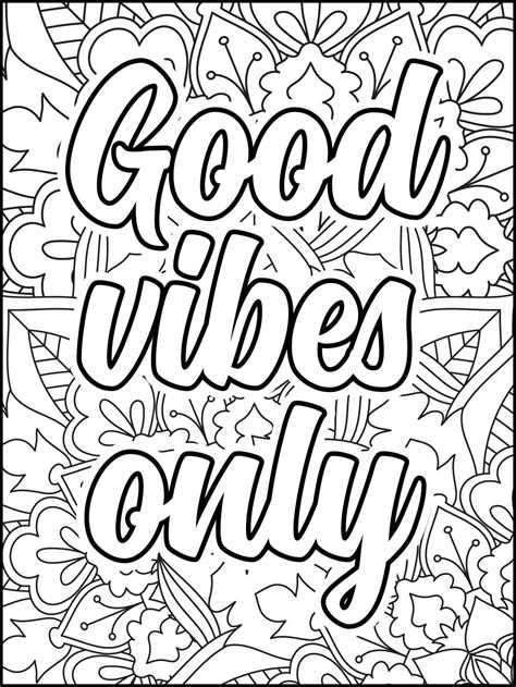 Motivational Quotes Coloring Page Inspirational Quotes Coloring Page