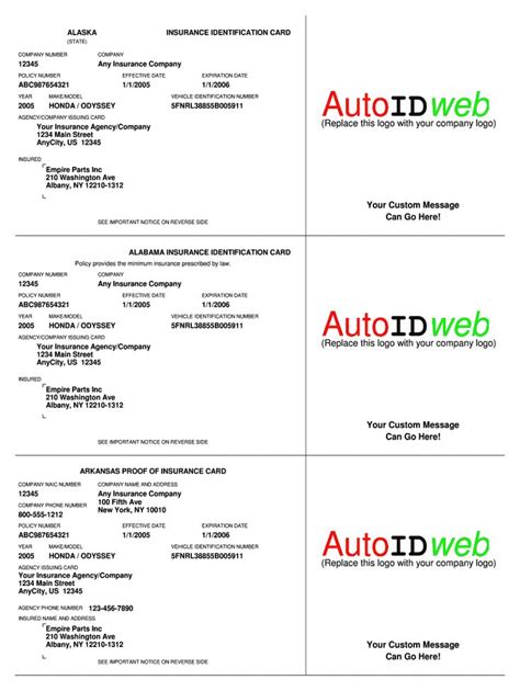 Free Fake Auto Insurance Card Template Besttemplatess Besttemplatess