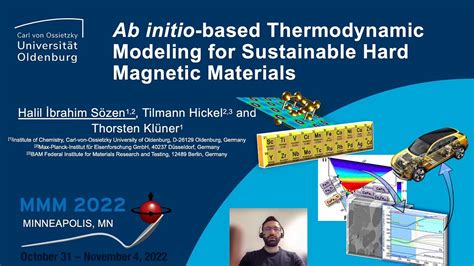 Underline Ab Initio Based Thermodynamic Modeling For Sustainable Hard Magnetic Materials