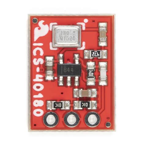 Sparkfun Analog Mems Microphone Breakout Ics 40180 Robotshop