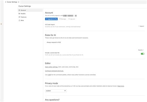Cursor免费版本 是不是 不能设置rule? 开发调优 Linux Do Cursor免费版本 是不是 不能设置rule? 开发调优 Linux Do