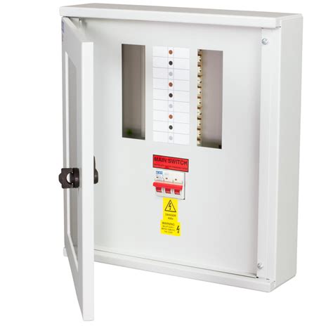 6 Way 125a Triple Pole And Neutral Bx Range Mcb Distribution Board
