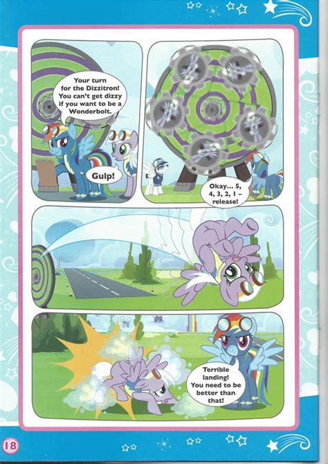 A Scan Of A Comic In The Mlp Magazine Source Tagssupersub2521 R