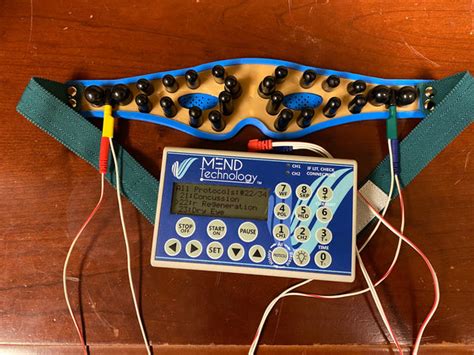 Eye Mask Electrode For Mend Inspirstar Frequency Specific Microcurrent Bhakti Labs