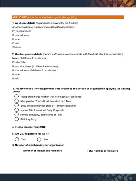 Fillable Online Application Form 2023 Ilsc Flood Emergency Response