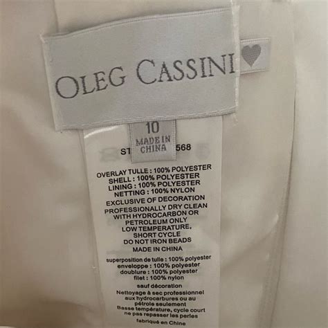 Oleg Cassini Dresses Oleg Cassini Couture Wedding Gown Poshmark