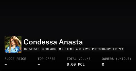 Condessa Anasta Collection Opensea