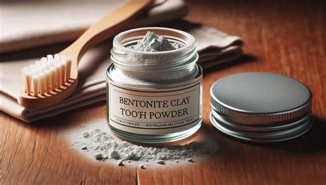 The Natural Solution Bentonite Clay Tooth Powder Toothpow