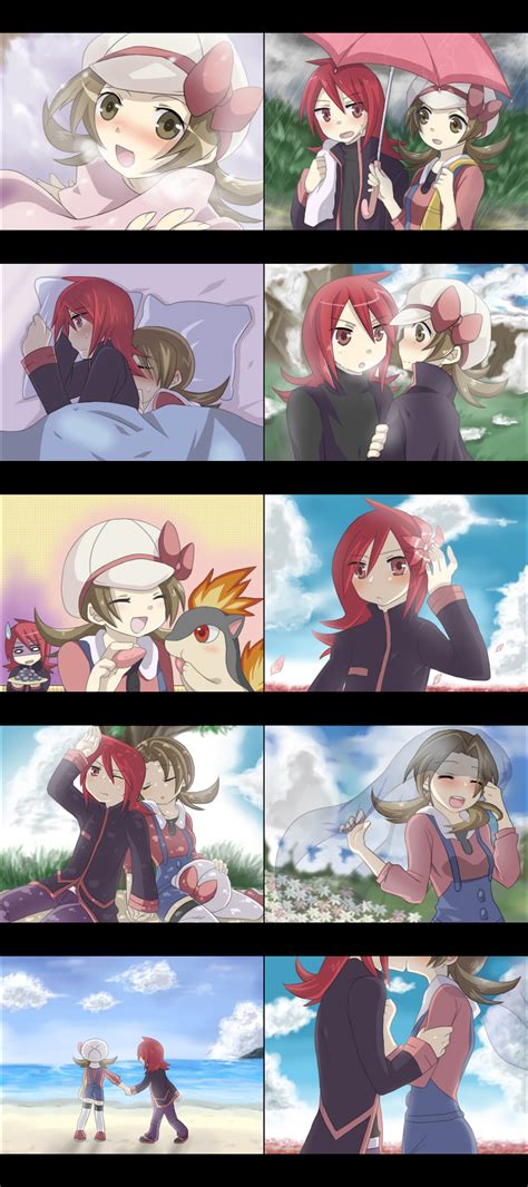 Pokemon Lyra And Silver Kiss