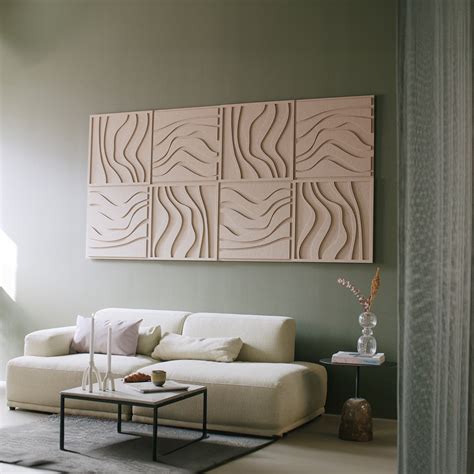 Geometric Tile Sound Absorbing Art Panels Arturel