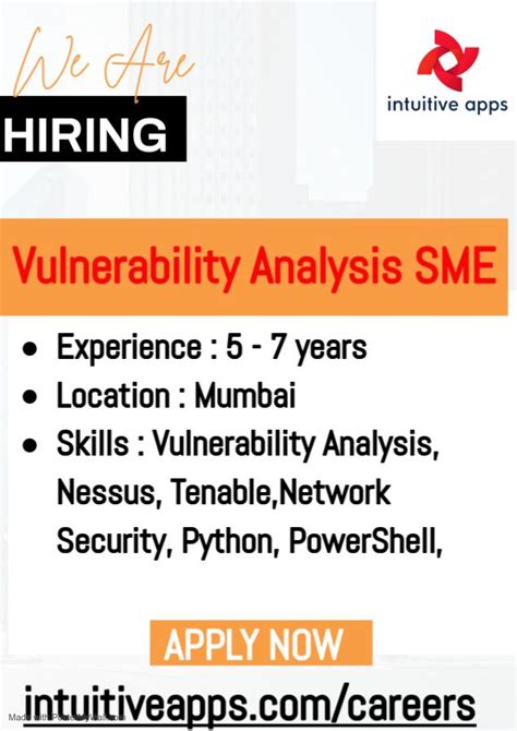 Hiring Cybersecurity Vulnerabilityanalysis Networksecurity Python