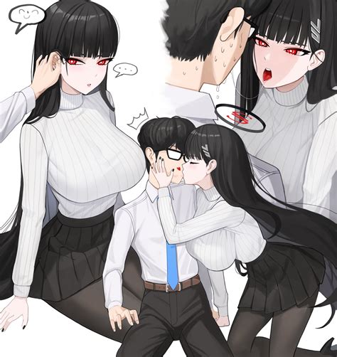Sensei And Rio Blue Archive Drawn By Ddog Danbooru