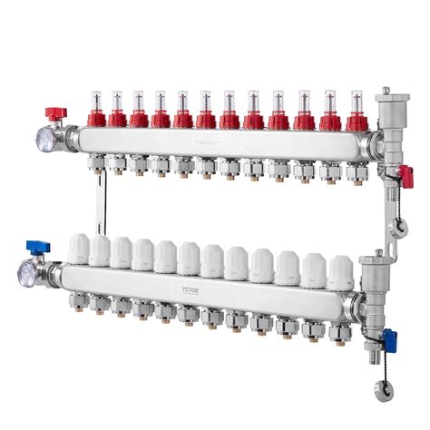 Vevor Radiant Floor Heat Manifold Durable And Efficient