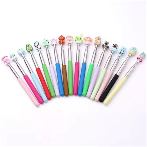 伸缩卡通手指棒点读棒教具儿童阅读看书伸缩教师教便指挥棒教学棒 阿里巴巴