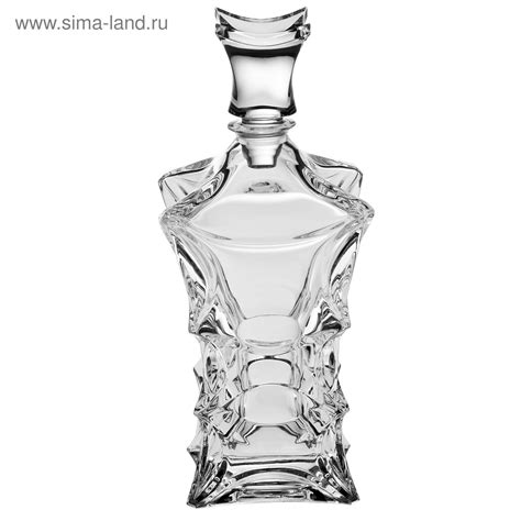 Штоф для виски, водки, коньяка Crystal Bohemia Х-Lady, 700 мл (4882124 ...