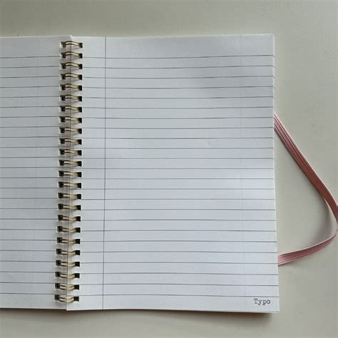 A5 Typo Notebook Hobbies And Toys Stationery And Craft Stationery And School Supplies On Carousell