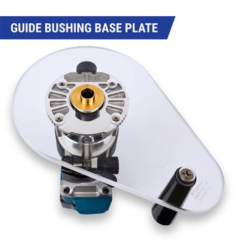 Single Grip Router Base Plate For Makita Rt0701c And Xtr01z