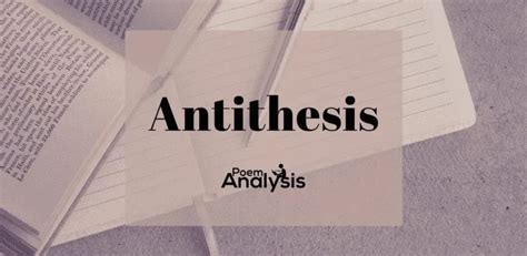 What Is Antithesis Faqs