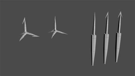 3d Model Foot Trap Caltrops Crows Feet Vr Ar Low Poly Cgtrader