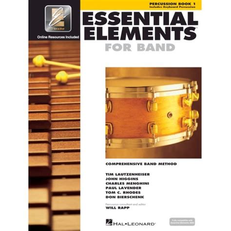 Essential Elements Percussion Book 1 Blues To Bach Music Center