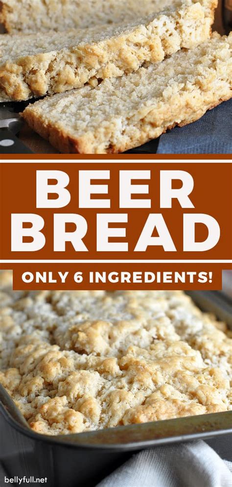 Easy Beer Bread Recipe Belly Full