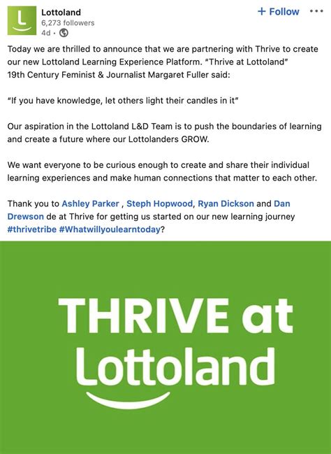 Thrive On Linkedin Lms Lxp Learninganddevelopment Learningsolutions