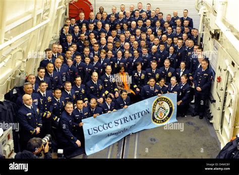 Patrick Kelley And The Crew Of The Us Coast Guard Cutter Stratton