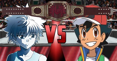 Shota Fight Wrestling Ash Vs Killua 2 Out Of 3 Falls Pixiv