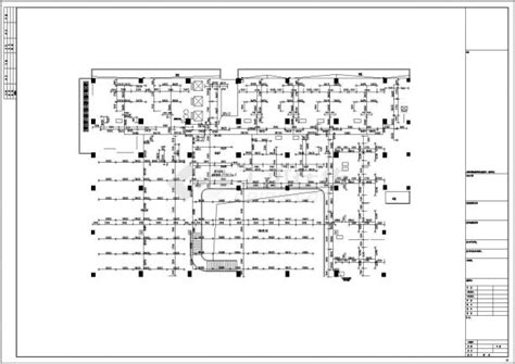 福建某十三层宾馆消防自动喷淋图纸 喷淋净化系统图 土木在线