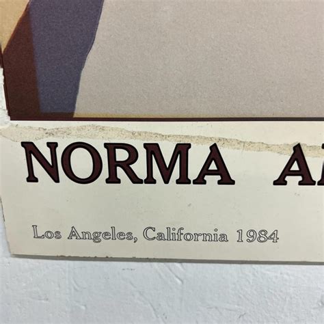 1984 Norma Andraud Modern Art Los Angeles Ca Many Feathers Embossed Poster Chairish