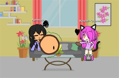 Kc Feeds Aphmau Too Much Potatoes By Thefanaticsfan On Deviantart