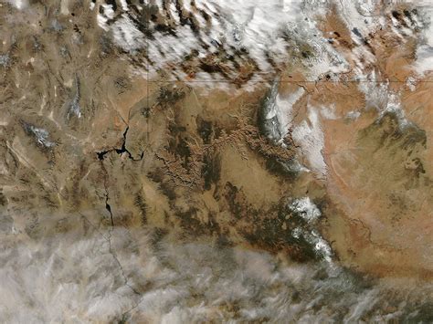 Fog Fills The Grand Canyon Nasa Science