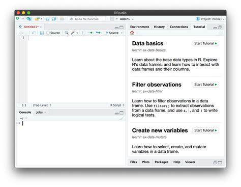 RStudio 1 3 Preview Integrated Tutorials RStudio Blog