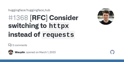 [rfc] consider switching to `x` instead of `requests` · issue 1368