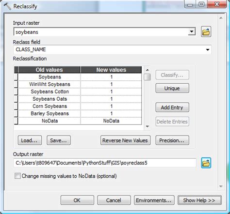 Arcgis Desktop Merge Classes Using Reclassify In Python Geographic Information Systems Stack