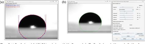 Table 1 From Determination Of Surface Energy By Means Of Home Made