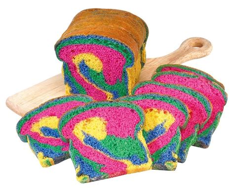 Rainbow Bread Prepared Food Photos Inc